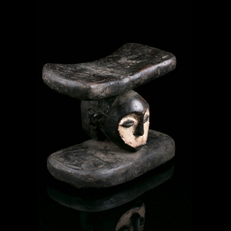 Figurative headrest - Lega - Congo - Traditional African Art Gallery ...