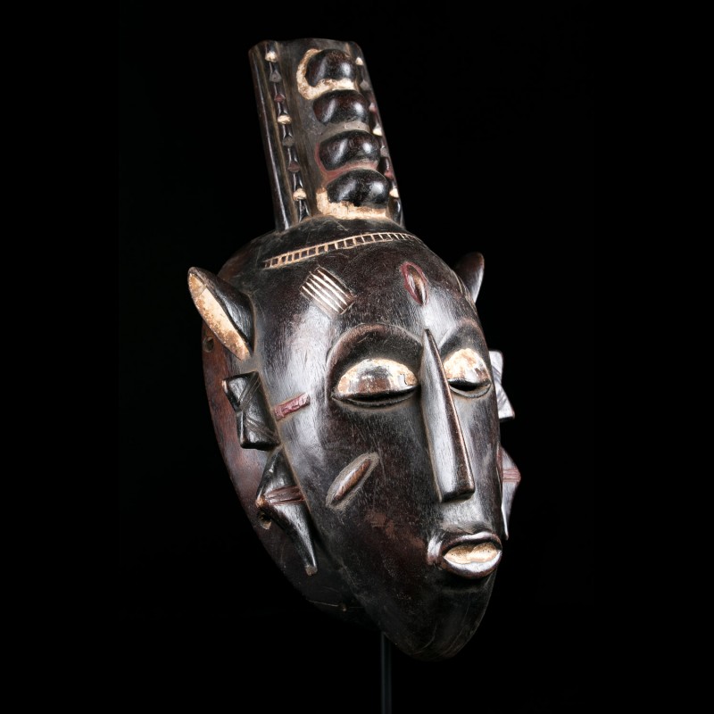 Facial mask - Kulango - Ivory Coast - primitive african art