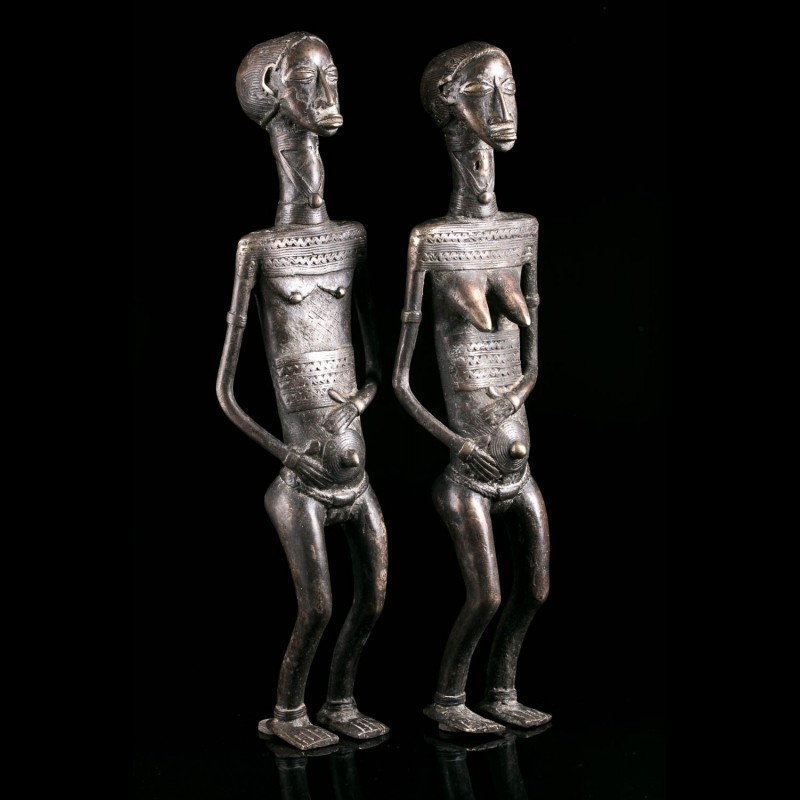 Primitive couple - Dogon - Mali - Traditional African Art Gallery ...