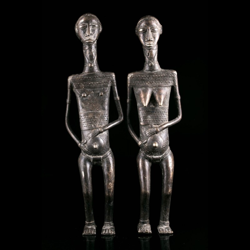 Primitive couple - Dogon - Mali - Traditional African Art Gallery ...