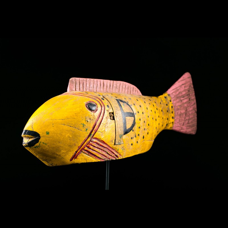 Fish puppet - Bozo - Mali - primitive african art