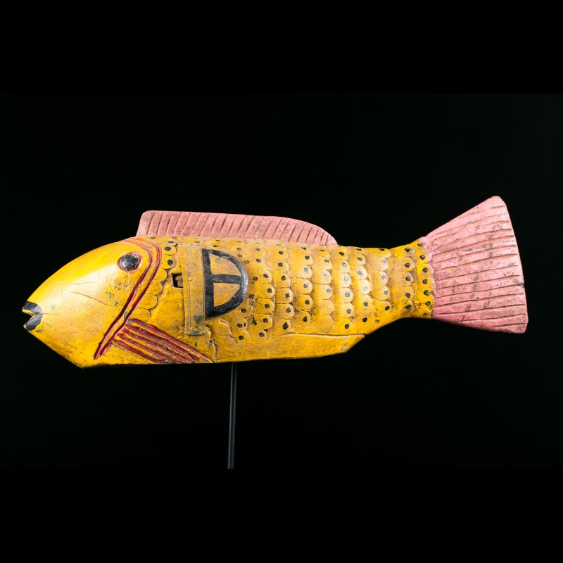 Fish puppet - Bozo - Mali - primitive african art