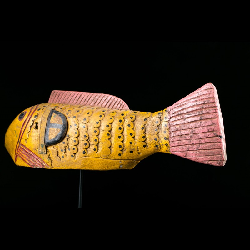 Fish puppet - Bozo - Mali - primitive african art