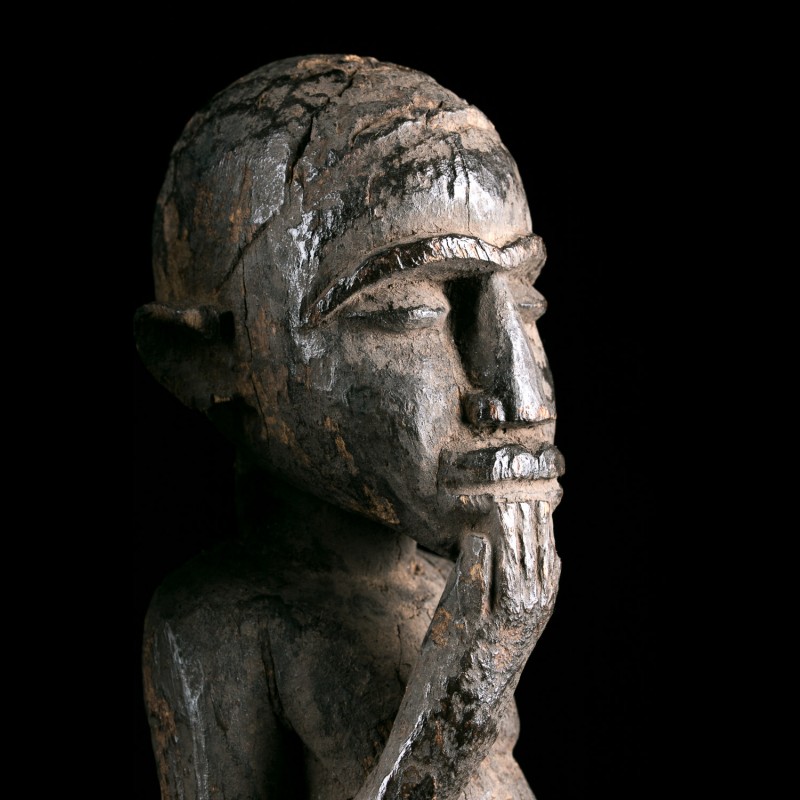 Pair of Bateba Phuwe figures - Lobi - Burkina Faso - Traditional ...