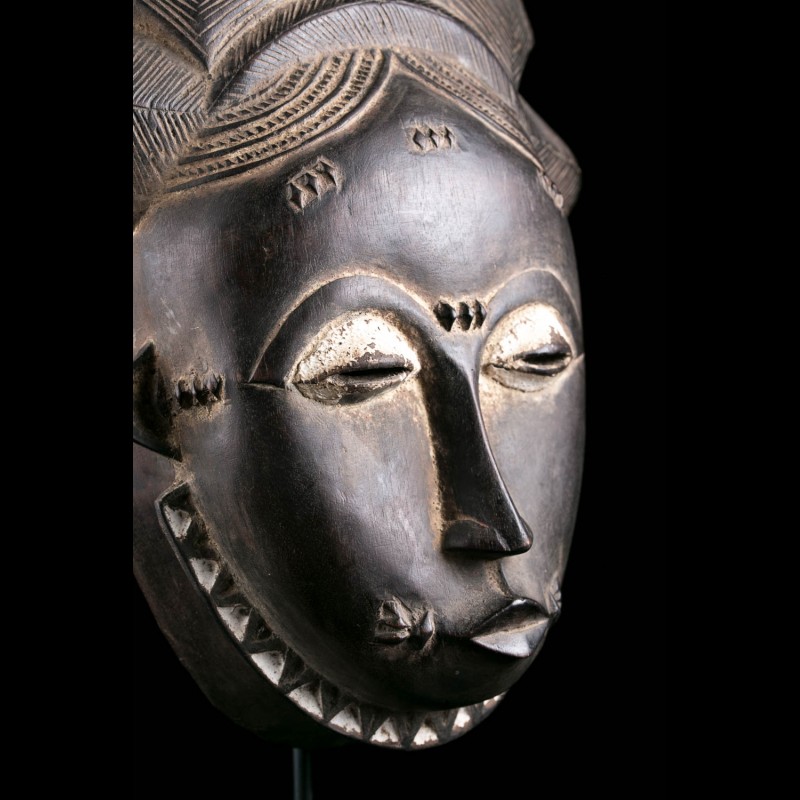 Mblo Mask - Baule - Ivory Coast - Traditional African Art Gallery ...