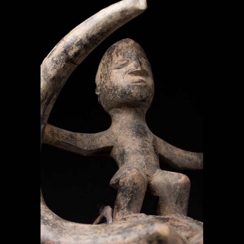 Bull mask - Ligbi - Ivory Coast - primitive african art