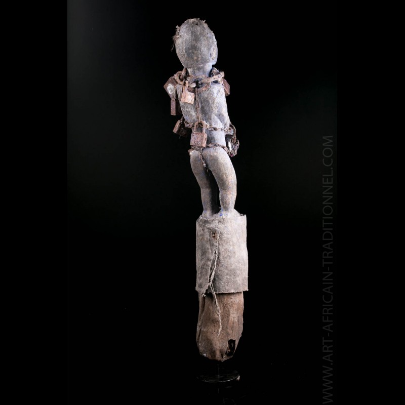 Post figure Botchio Fon African Tribal Art Gallery Traditional