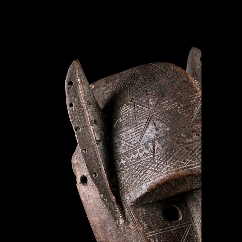 Masque Suruku Koré Bambara - Art Tribal Africain Authentique Traditionnel