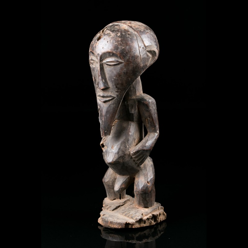 Cult figure - Kusu - Congo - primitive african art