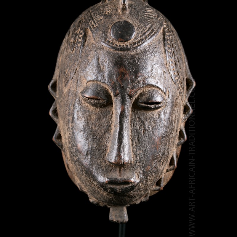 Lomane mask Yaure Ivory Coast - Authentic African Tribal Art Gallery ...
