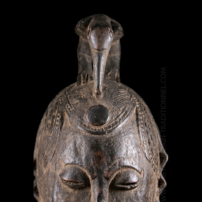 Lomane mask Yaure Ivory Coast - Authentic African Tribal Art Gallery ...
