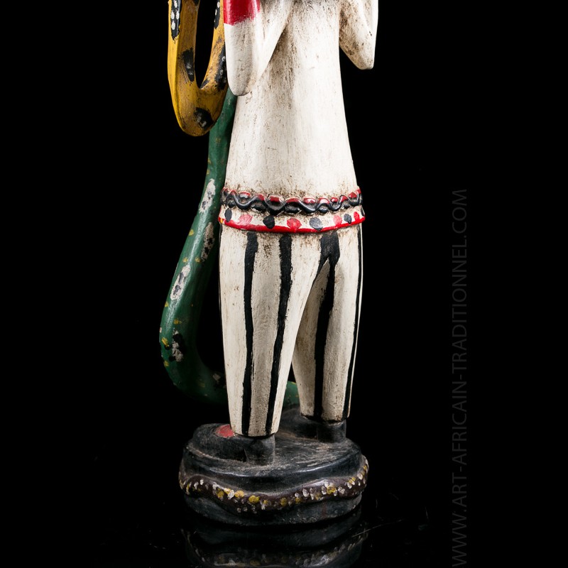 Statue Mami Wata Ewe Togo Art Tribal Africain Authentique Traditionnel