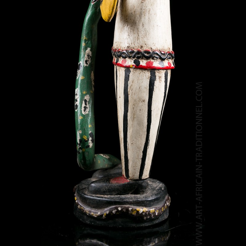 Statue Mami Wata Ewe Togo Art Tribal Africain Authentique Traditionnel