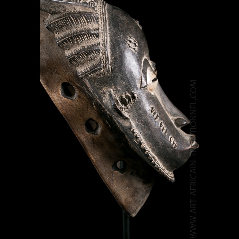 Mblo mask Baule Ivory Coast - African Tribal Art Gallery Traditional