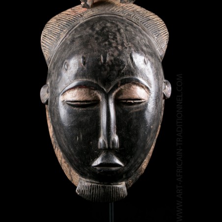 Mblo mask Baule Ivory Coast - Authentic African Tribal Art Gallery