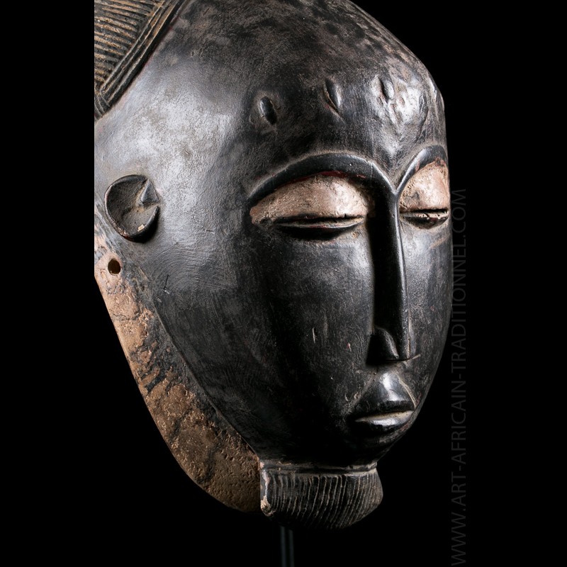 Mblo mask Baule Ivory Coast - Authentic African Tribal Art Gallery