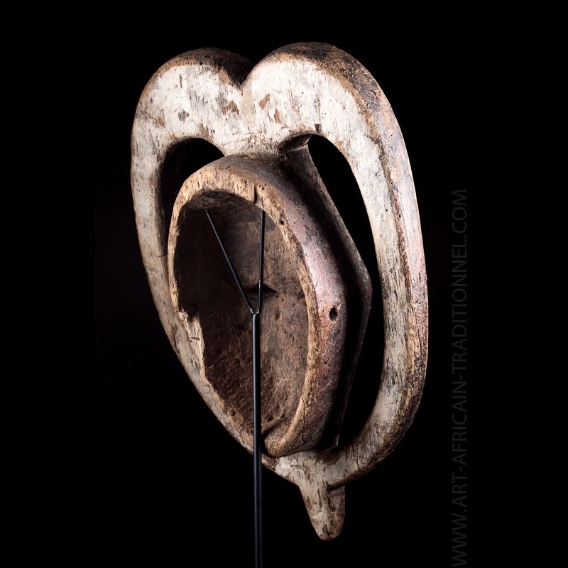 Ekuk mask Kwele Gabon - Authentic African Tribal Art Gallery