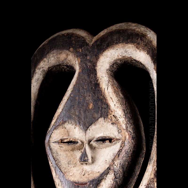 Ekuk mask Kwele Gabon - Authentic African Tribal Art Gallery