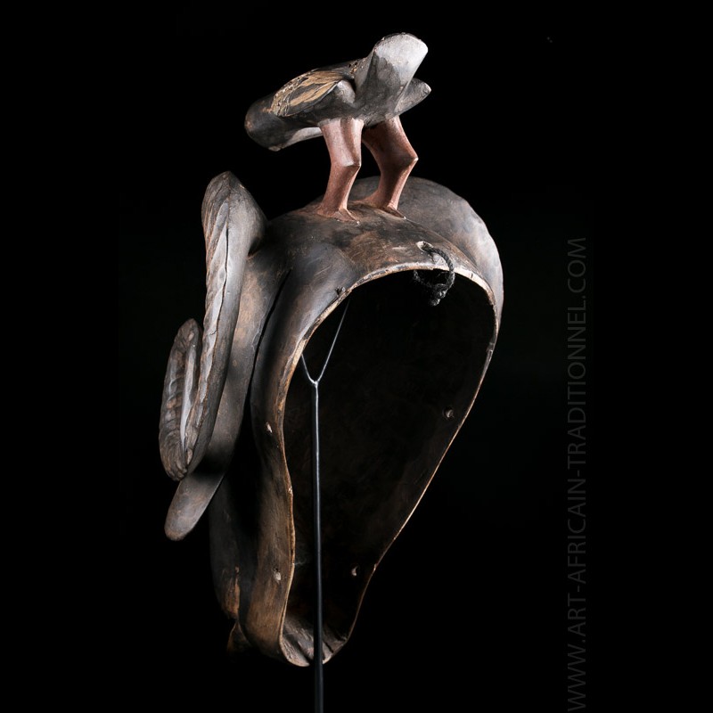 Ram mask Baule Ivory Coast Authentic African Tribal Art Gallery