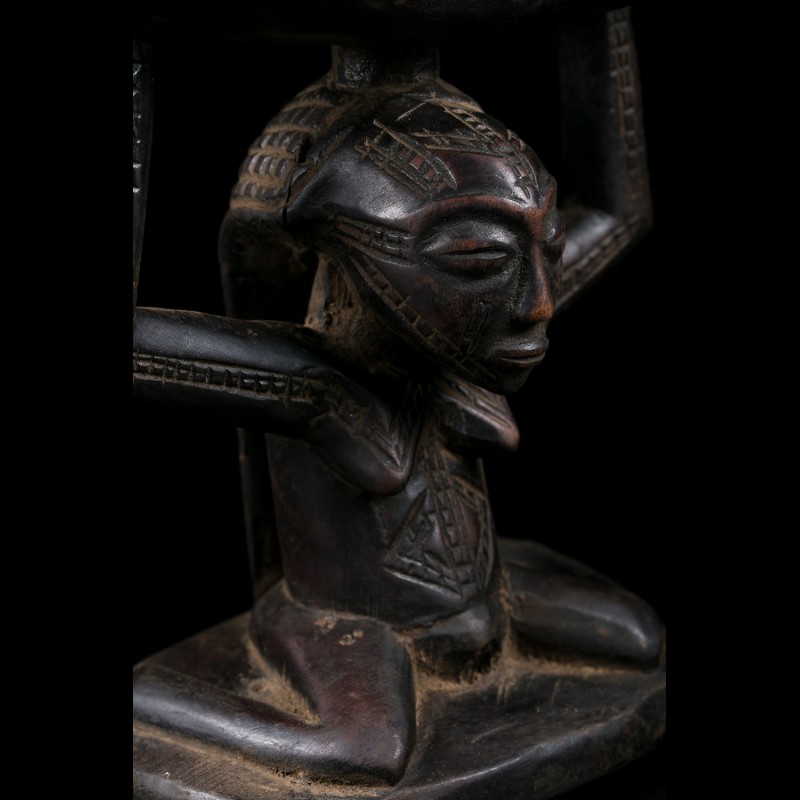 Headrest - Luba - Congo - primitive african art