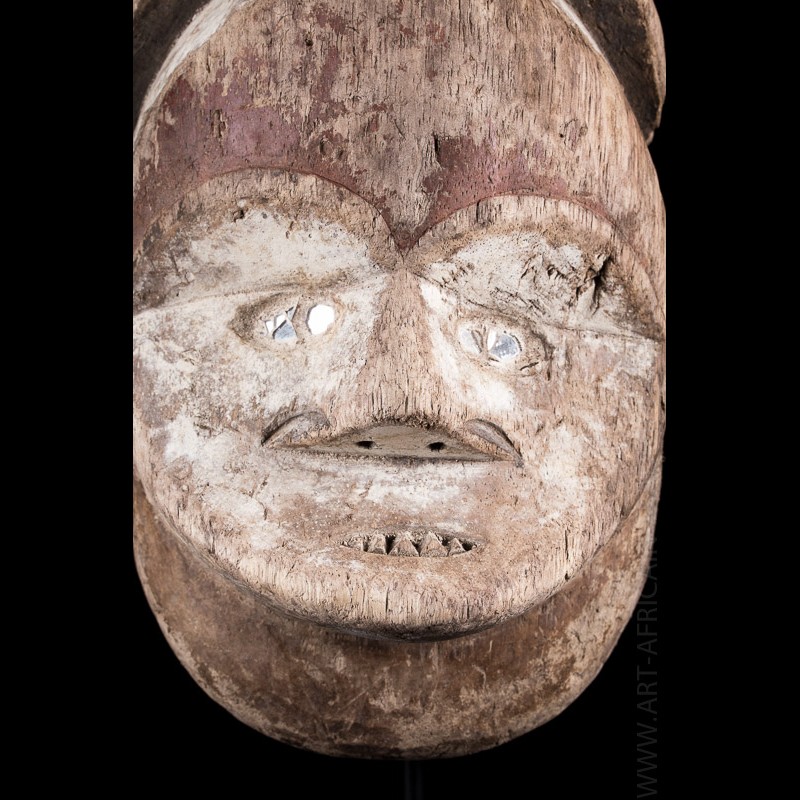 Kota Mbete mask Gabon - Authentic African Tribal Art Gallery Traditional