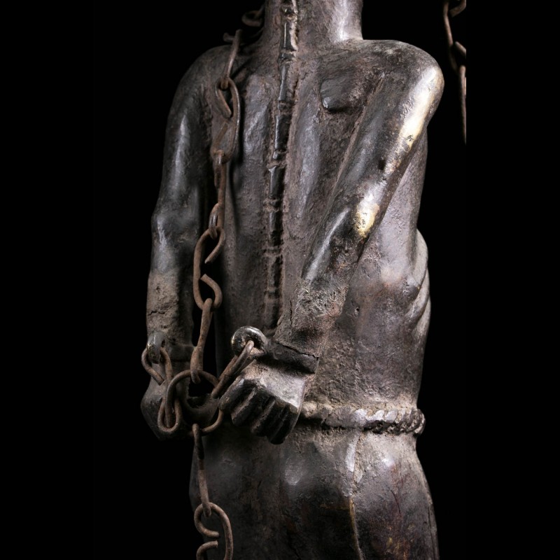 Bini Edo Benin slave figure - Authentic African Tribal Art Gallery