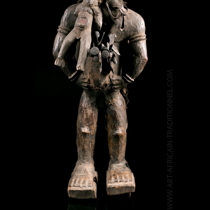 Kongo Nkisi Nkondi african figure - Authentic African Tribal Art Gallery