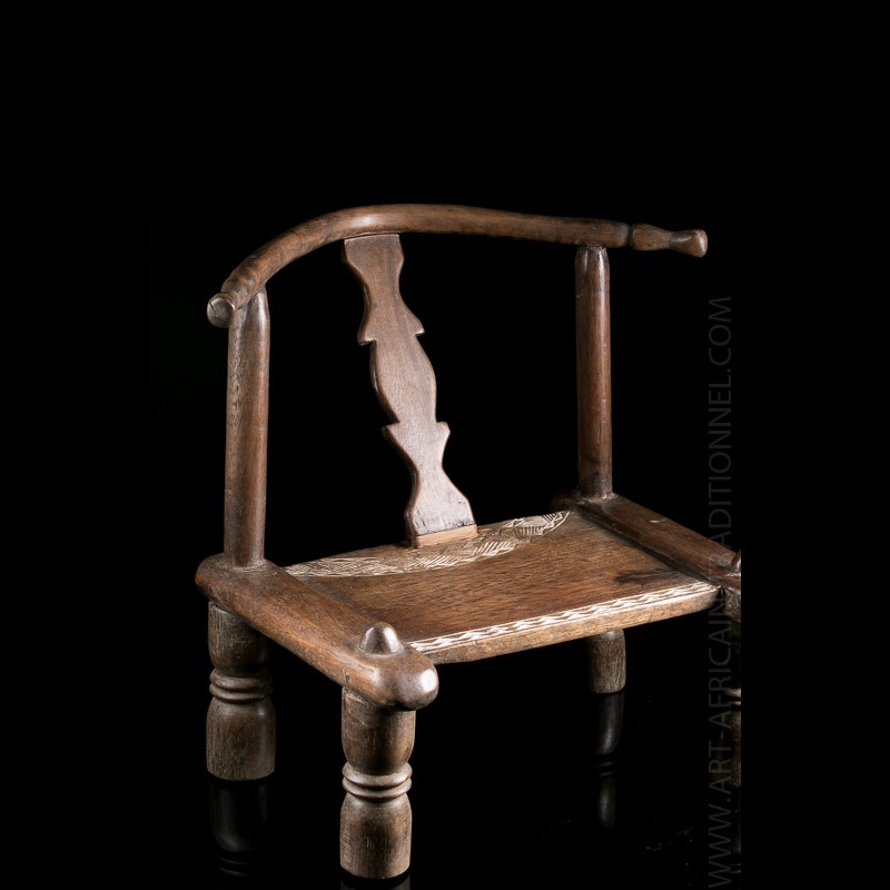 Senufo chair Ivory Coast Authentic African Tribal Art Gallery