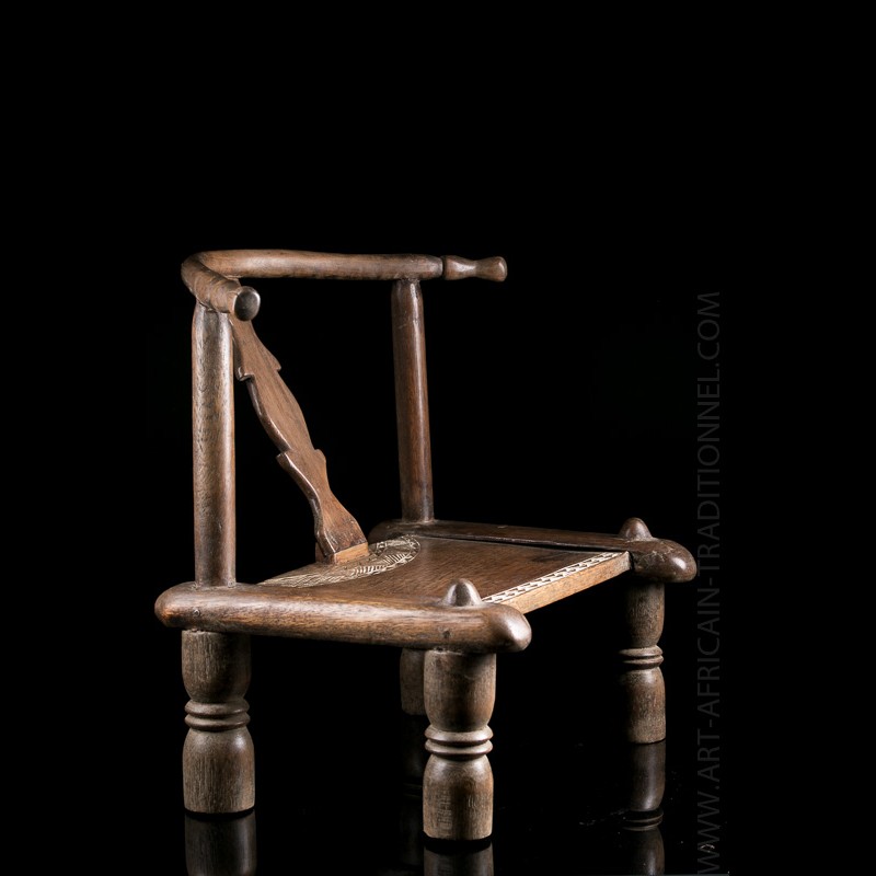 Senufo chair Ivory Coast Authentic African Tribal Art Gallery
