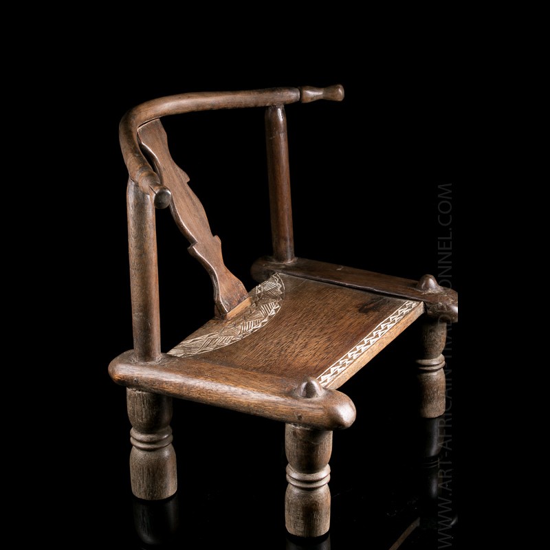 Senufo chair Ivory Coast Authentic African Tribal Art Gallery