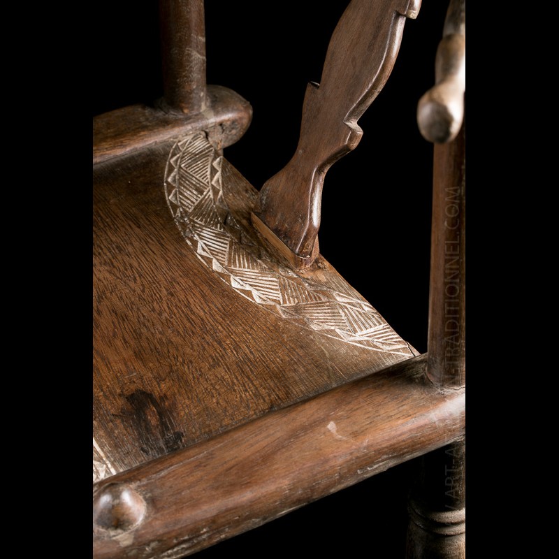 Senufo chair Ivory Coast Authentic African Tribal Art Gallery
