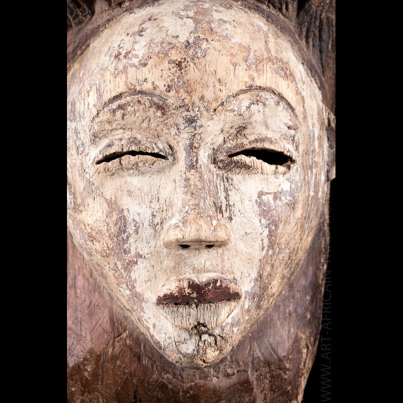 Okuyi Mukuyi mask Punu Gabon - Authentic African Tribal Art Gallery