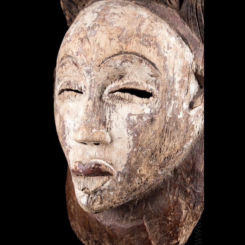 Okuyi Mukuyi mask Punu Gabon - Authentic African Tribal Art Gallery