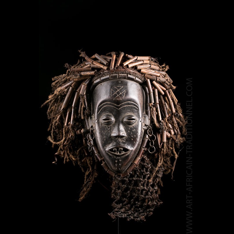 Tchokwe Luvale Mwana Pwo mask Authentic African Tribal Art Gallery