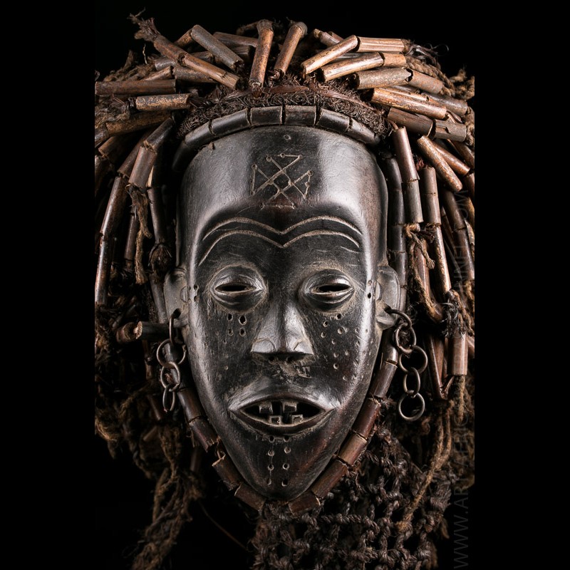 Tchokwe Luvale Mwana Pwo mask Authentic African Tribal Art Gallery