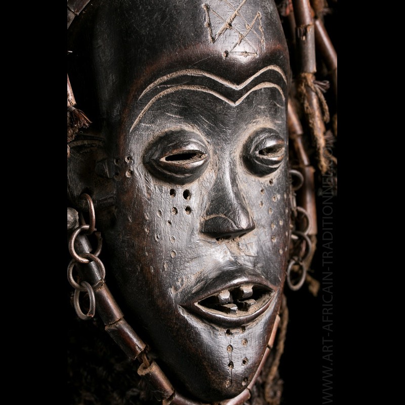 Tchokwe Luvale Mwana Pwo mask Authentic African Tribal Art Gallery