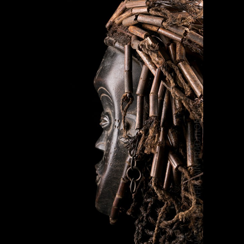 Tchokwe Luvale Mwana Pwo mask Authentic African Tribal Art Gallery