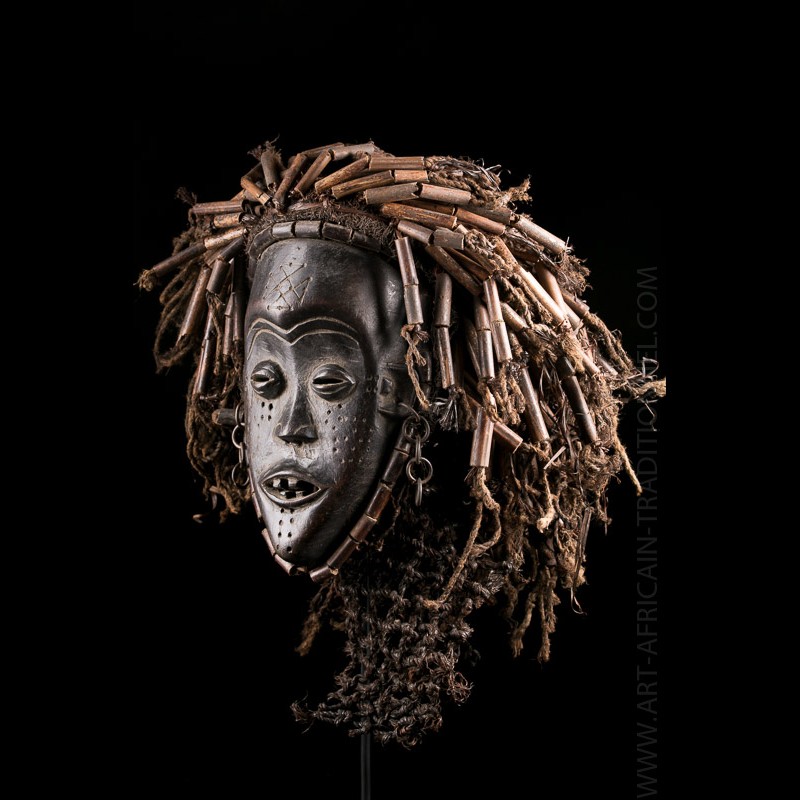 Tchokwe Luvale Mwana Pwo mask Authentic African Tribal Art Gallery