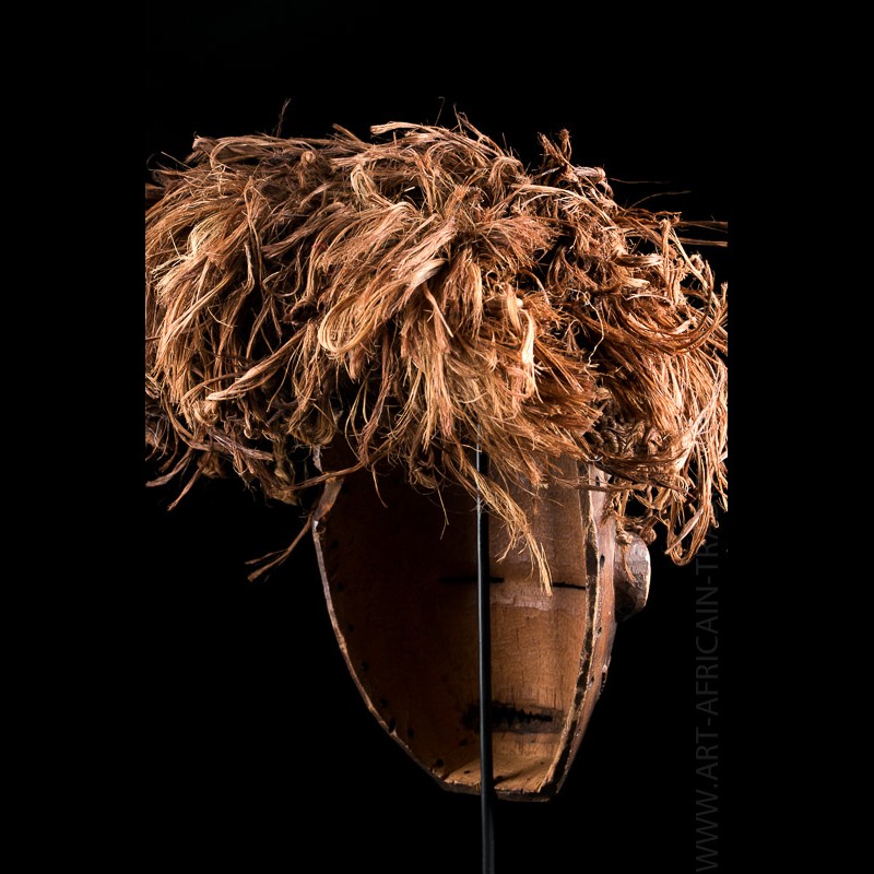 Chokwe young woman Mwana Pwo mask African Tribal Art Gallery