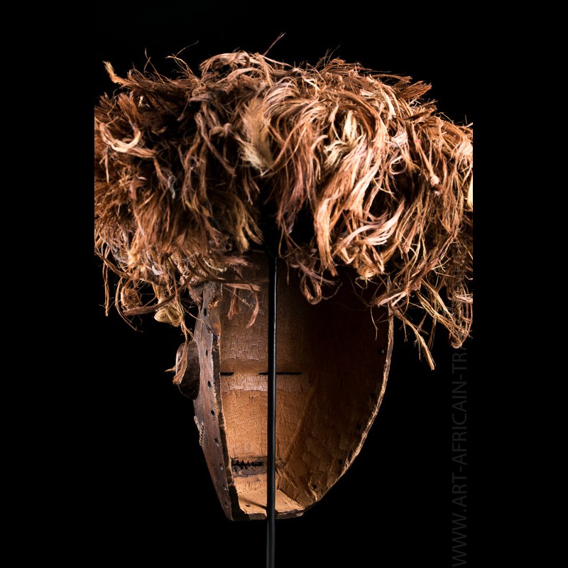 Chokwe young woman Mwana Pwo mask African Tribal Art Gallery