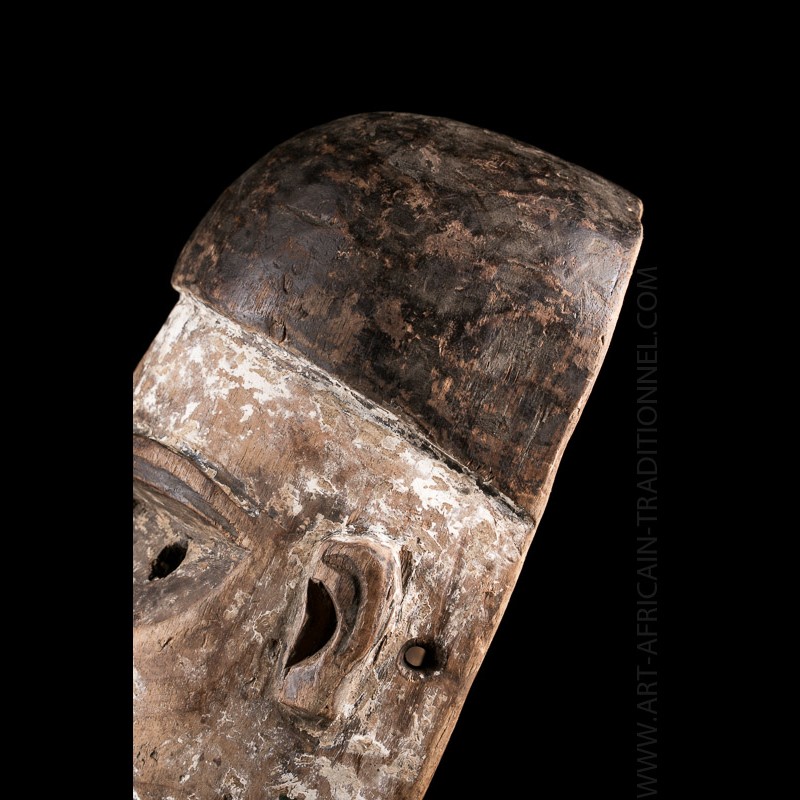 Masque Kongo Yombe Congo Art Tribal Africain Authentique Traditionnel