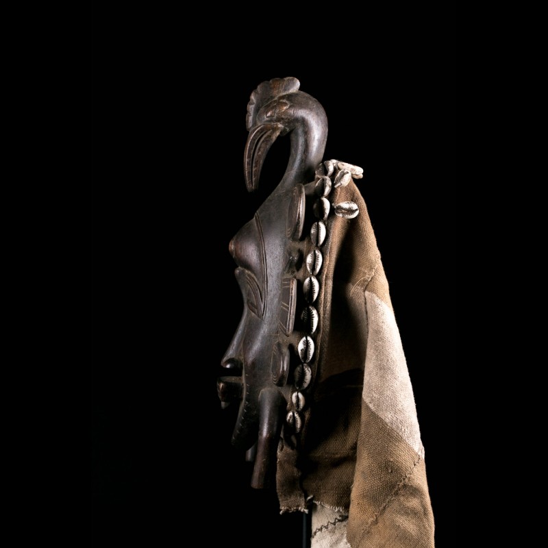 Masque africain Senoufo Kpeliye Galerie d'Art Africain Authentique