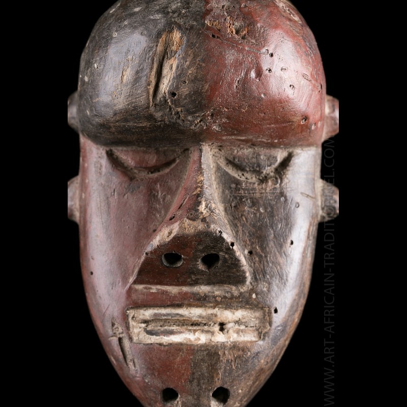 Salampasu african mask - Authentic African Tribal Art Gallery