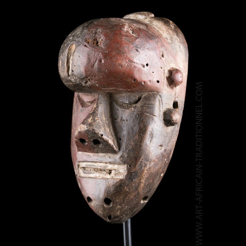 Salampasu african mask - Authentic African Tribal Art Gallery