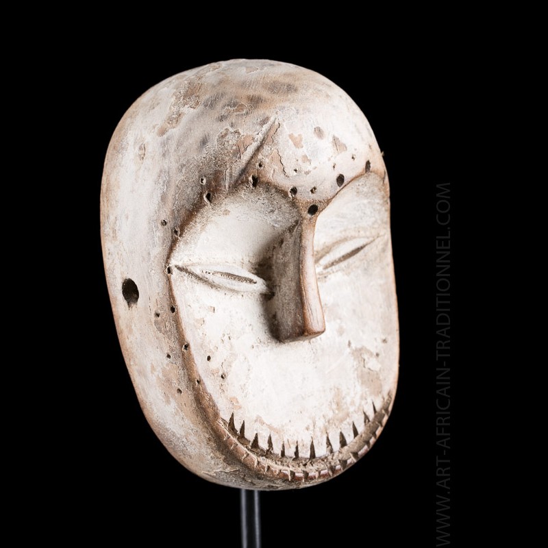 Hemba Soko Mutu passeport mask Authentic African Tribal Art Gallery