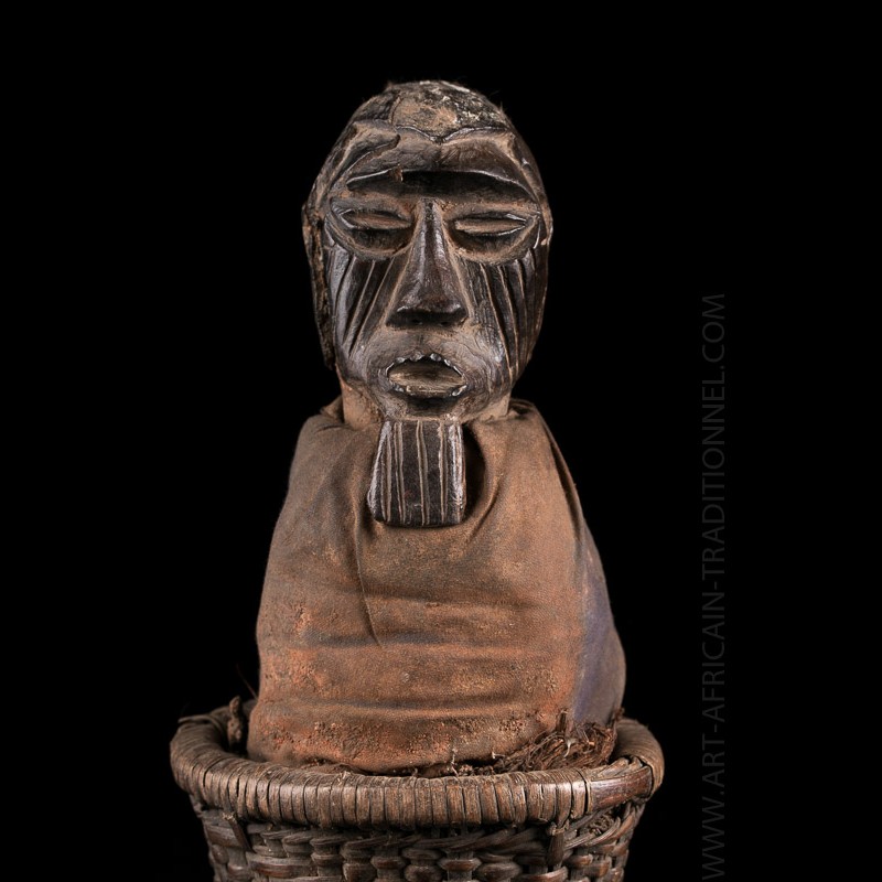 Teke reliquary figure - Authentic African Tribal Art Gallery