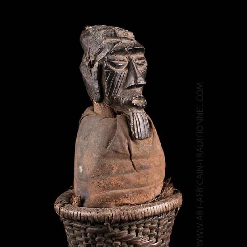 Teke reliquary figure - Authentic African Tribal Art Gallery