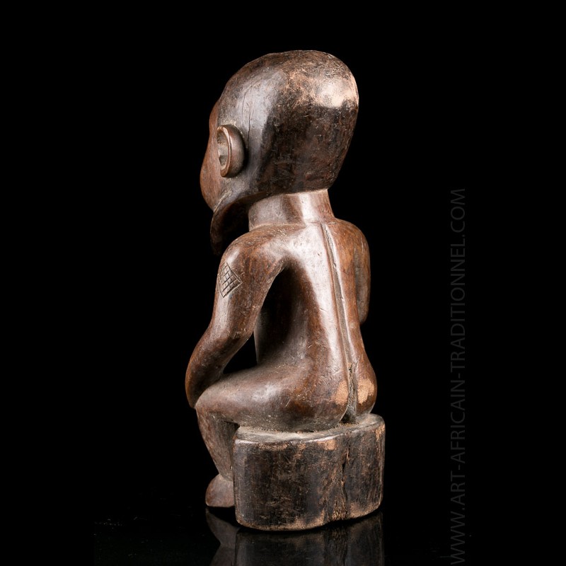 Statue Biteki Bembe - Art Tribal Africain Authentique Traditionnel