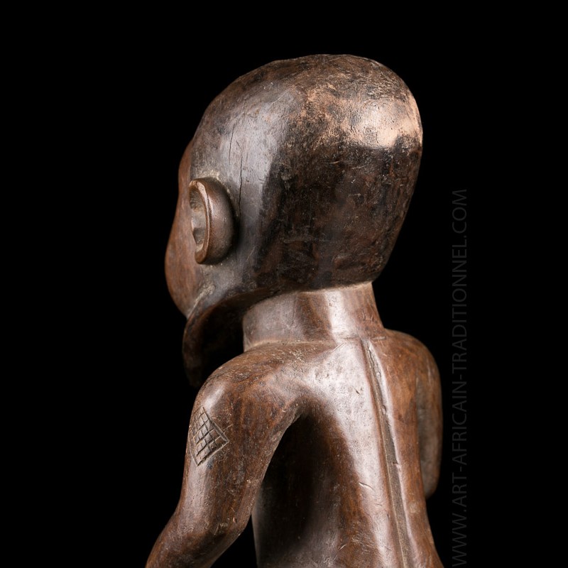 Statue Biteki Bembe - Art Tribal Africain Authentique Traditionnel