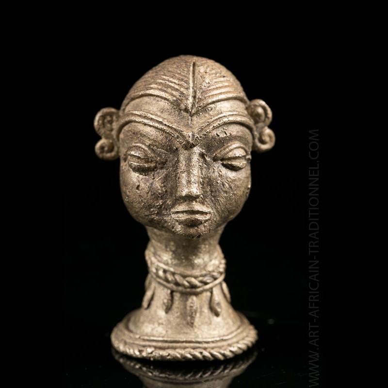 Akan Figurative Gold Weight - Authentic African Tribal Art Gallery